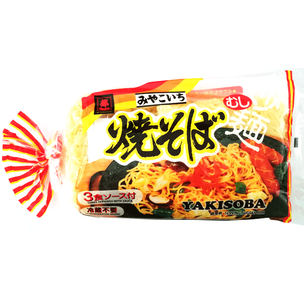 Miyakoichi Yakisoba 3 servings with Sauce480g